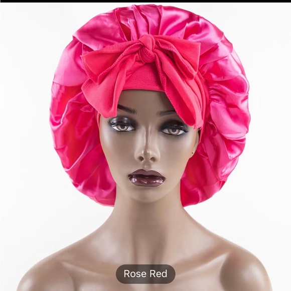 Accessories | Bonnets Cancer Head Cover Silk Sleeping Cap For Long ...